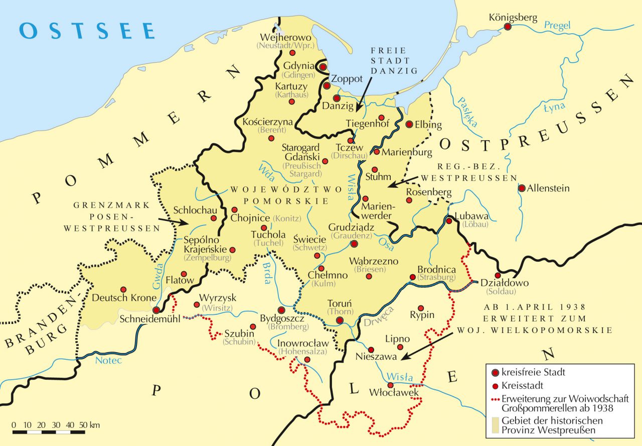 Historische Karten | Westpreußische Gesellschaft – Landsmannschaft ...